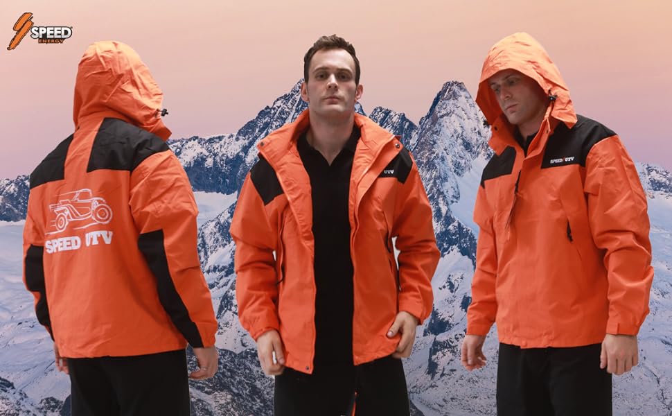 SPEED UTV WINDBREAKER ORANGE - EL JEFE – SPEED UTV Gear